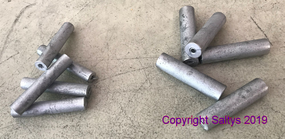 59 Gram Double Sized Godzilla Lure Tail Weight for Fishing Lures